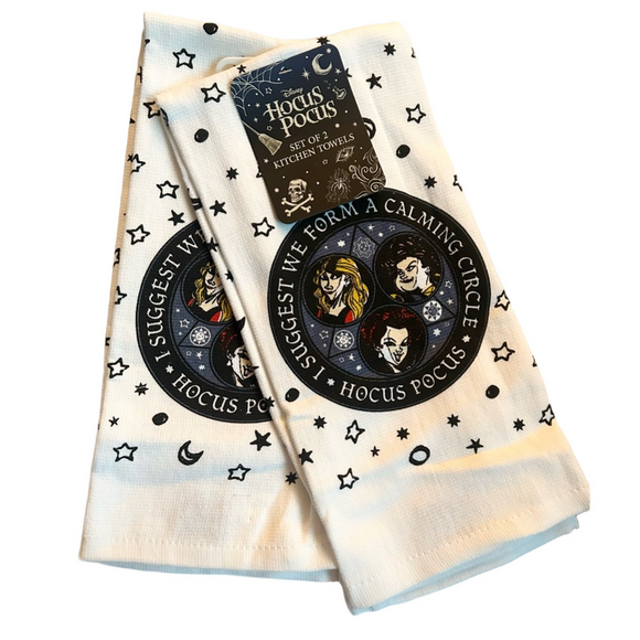 Disney | Kitchen | Disney Hocus Pocus 2 Kitchen Towels I Suggest We ...